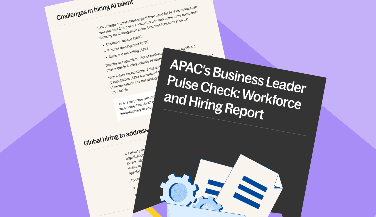 APAC’s Business Leader Pulse Check: Workforce and Hiring Report