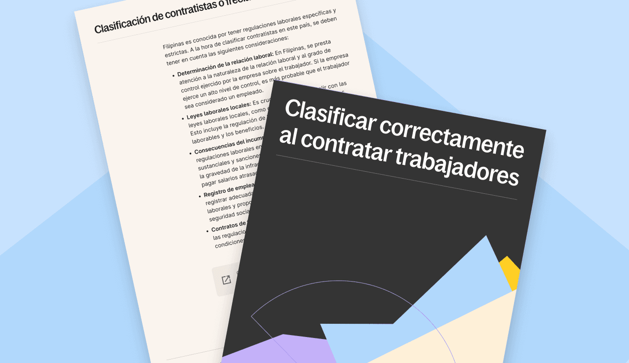 Cómo clasificar correctamente al contratar trabajadores