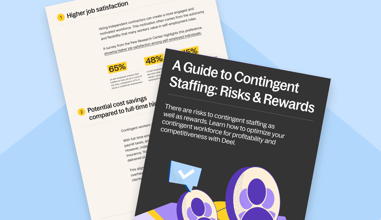 A Guide to Contingent Staffing: Risks & Rewards