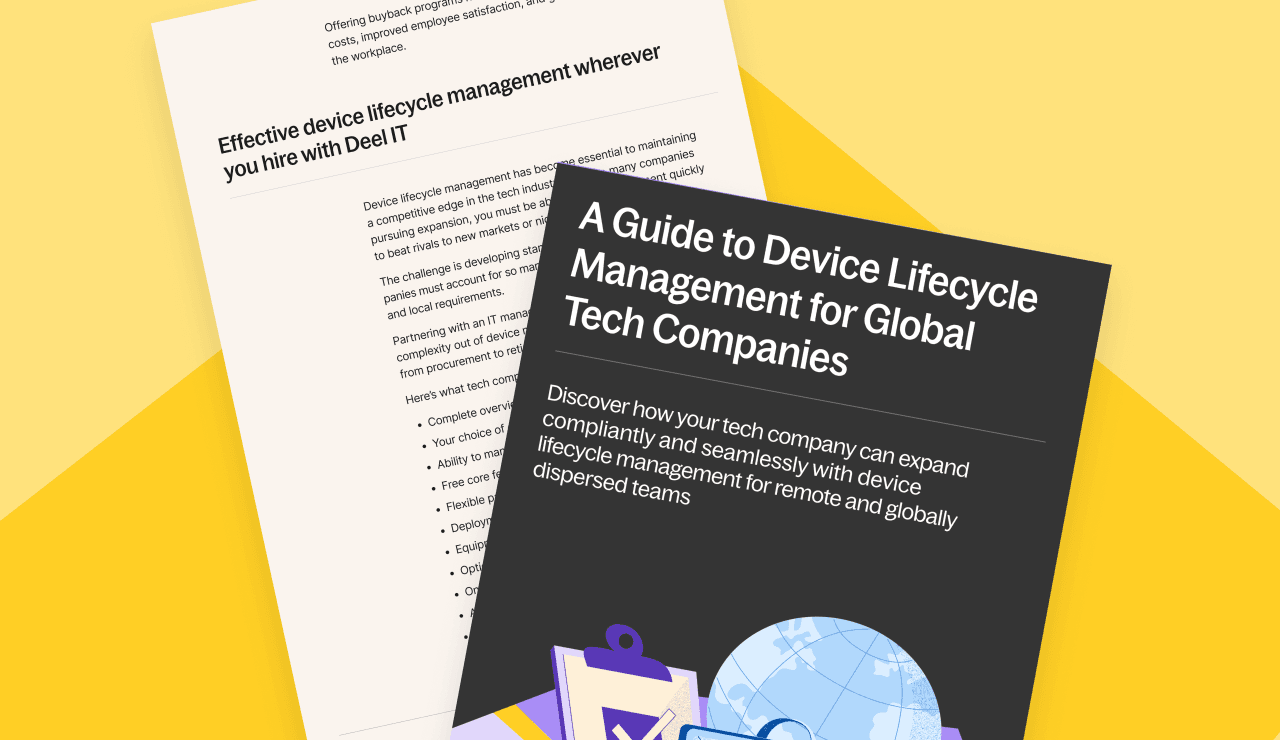 A Guide to Device Lifecycle Management for Global Tech Companies